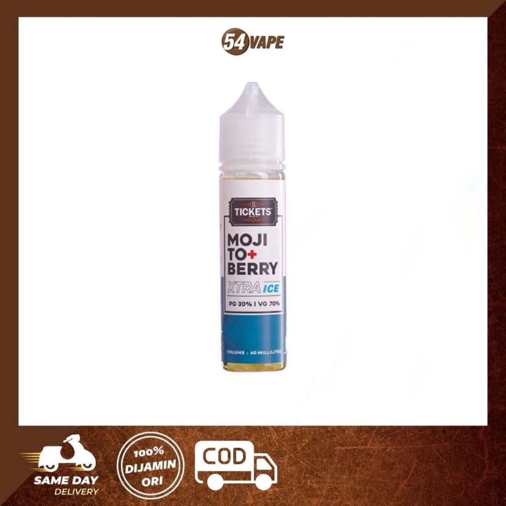 Jual Tickets Mojito Xtra Ice 60ml | Shopee Indonesia