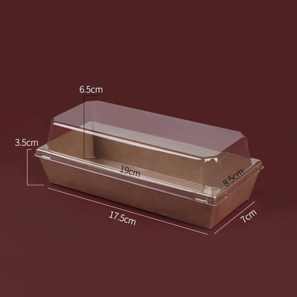Jual [10 PCS] Dessert Box Tahan Panas Oven Mika Kotak Mochi Box / Cake ...