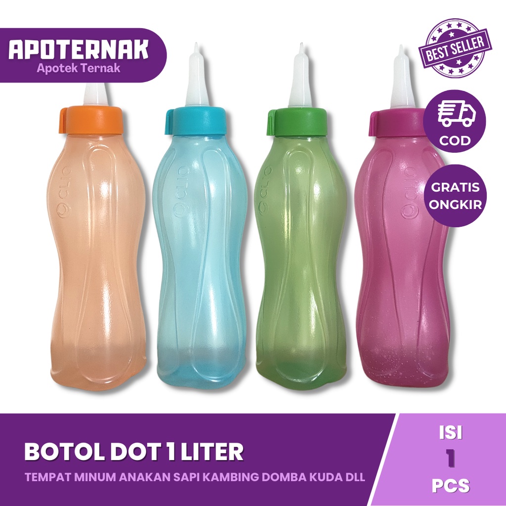 Jual DOT KAMBING SAPI SILICON CINA PUTIH & BOTOL 1 Liter KAMBING DOMBA ...