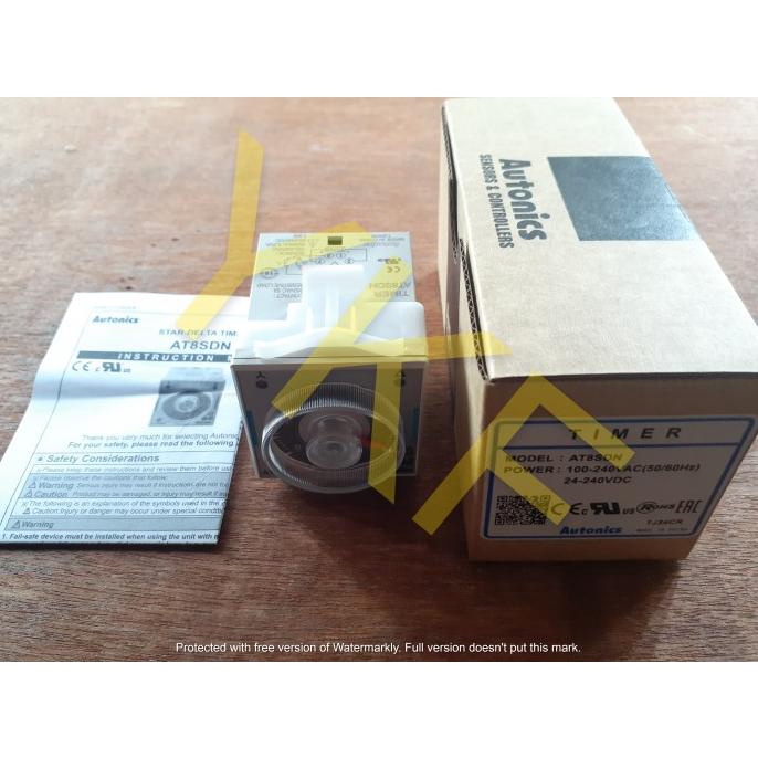 Jual Timer Analog Star-Delta Autonics At8Sdn | Shopee Indonesia