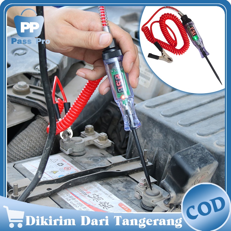 Jual Tespen Digital Dc 3-36v Obeng Testpen Dc Display Digital Untuk ...