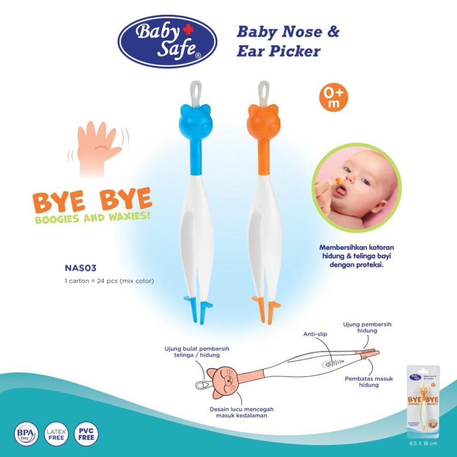 Jual Baby Safe Baby Nose&Ear Picker (NAS03) | Shopee Indonesia