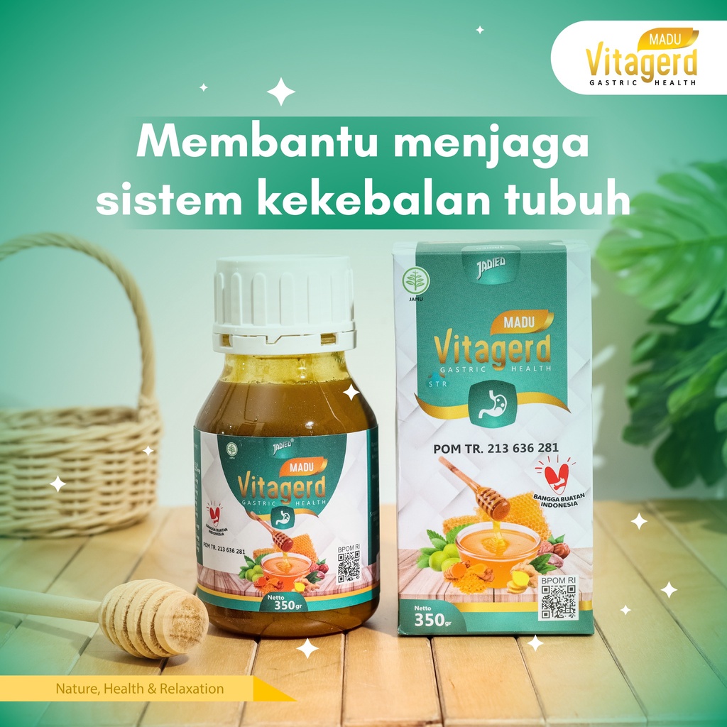 Jual MADU VITAGERD - Herbal GERD & Asam Lambung | Shopee Indonesia