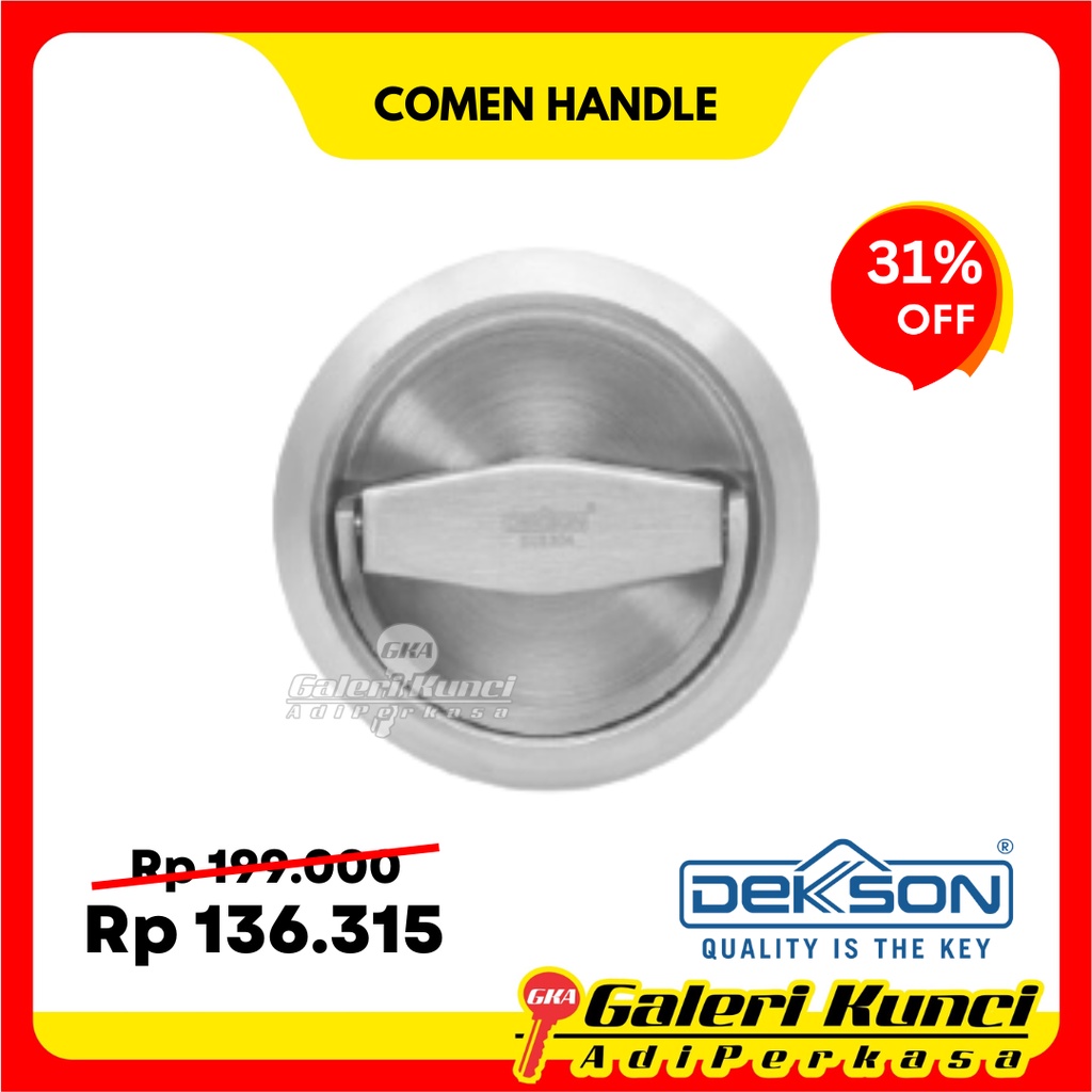 Jual Handle Pintu Dekson Dekkson PP 009 SSS Pull Plate Gagang Pintu ...