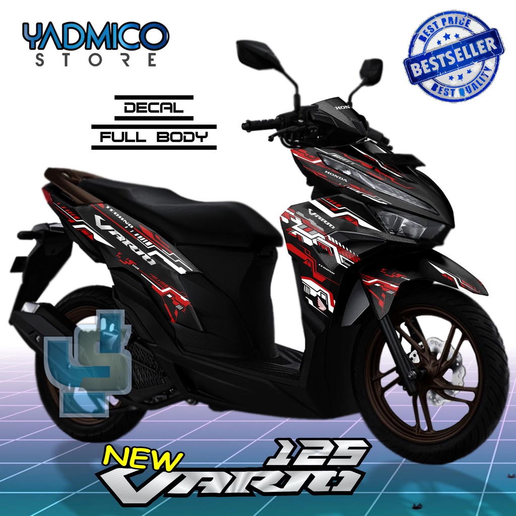 Jual Decal Vario 125 New Full Body - Stiker Motor Vario 125 New 2023 Full Body - Decal Hologram ...