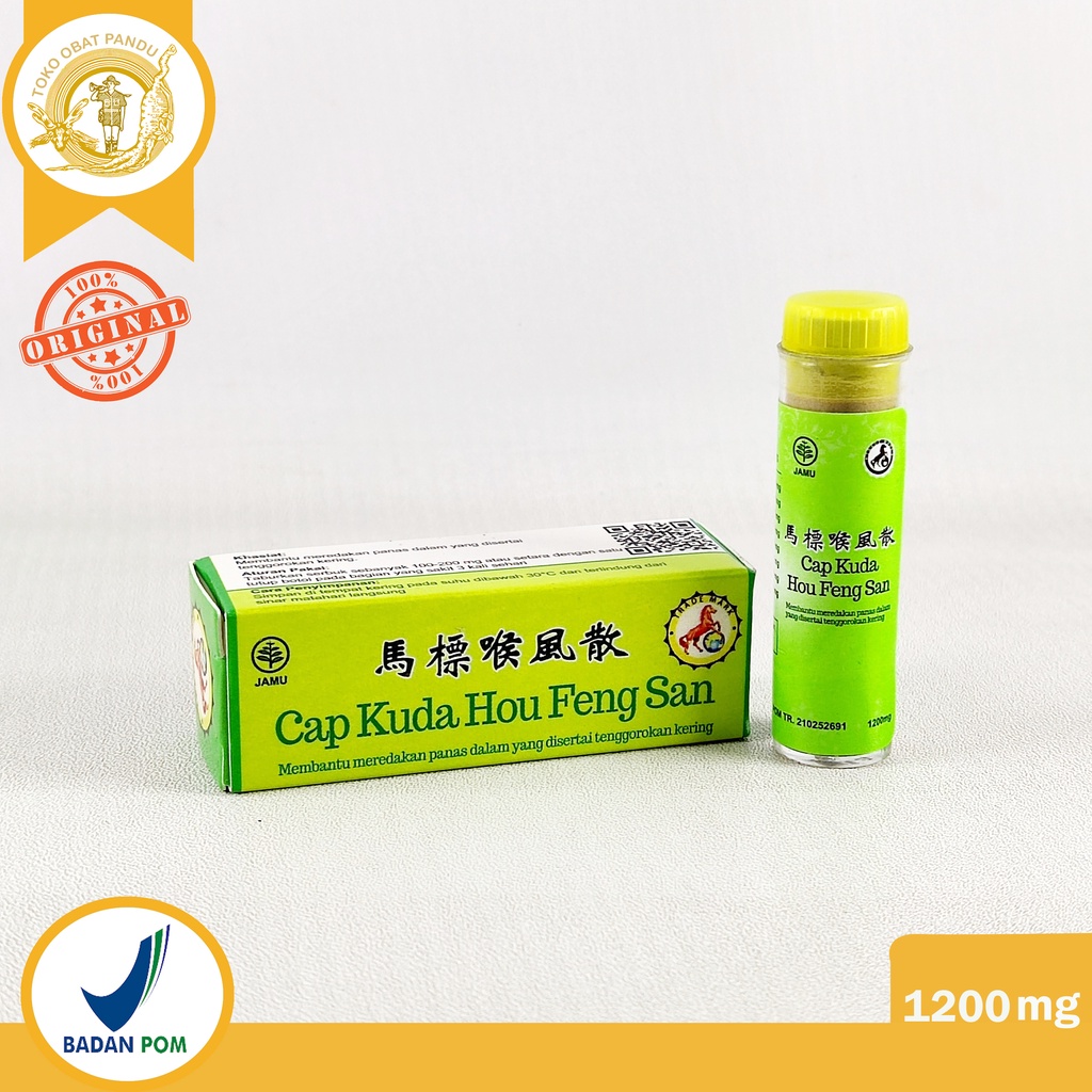 Jual CAP KUDA HOU FENG SAN (1 BOTOL) / HOUFENGSAN / SARIAWAN PANAS DALAM | Shopee Indonesia