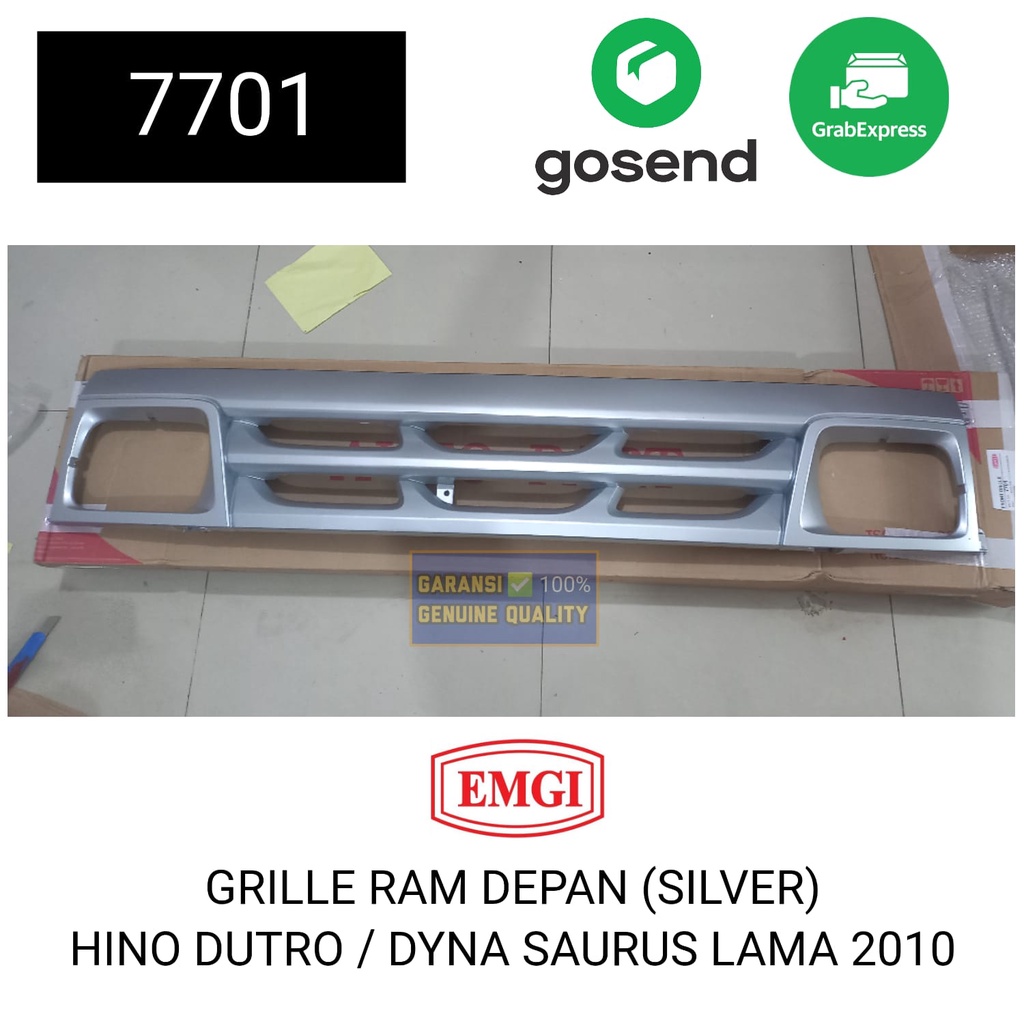 Jual GRILLE RAM DEPAN HINO DUTRO / DYNA SAURUS LAMA 2010 *7701 | Shopee ...