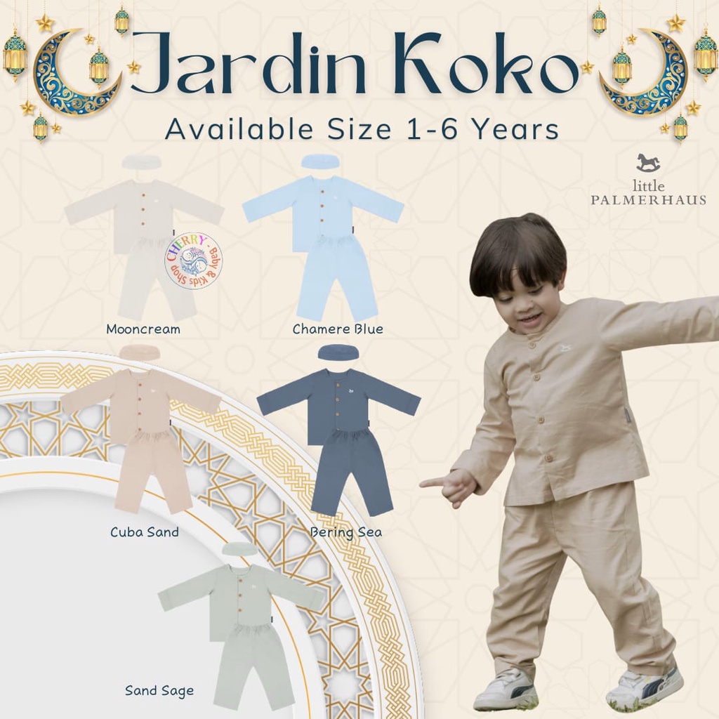 Jual AMBYAR Palmerhaus Jardin Koko 1-6 Tahun Setelan Koko + Peci ...
