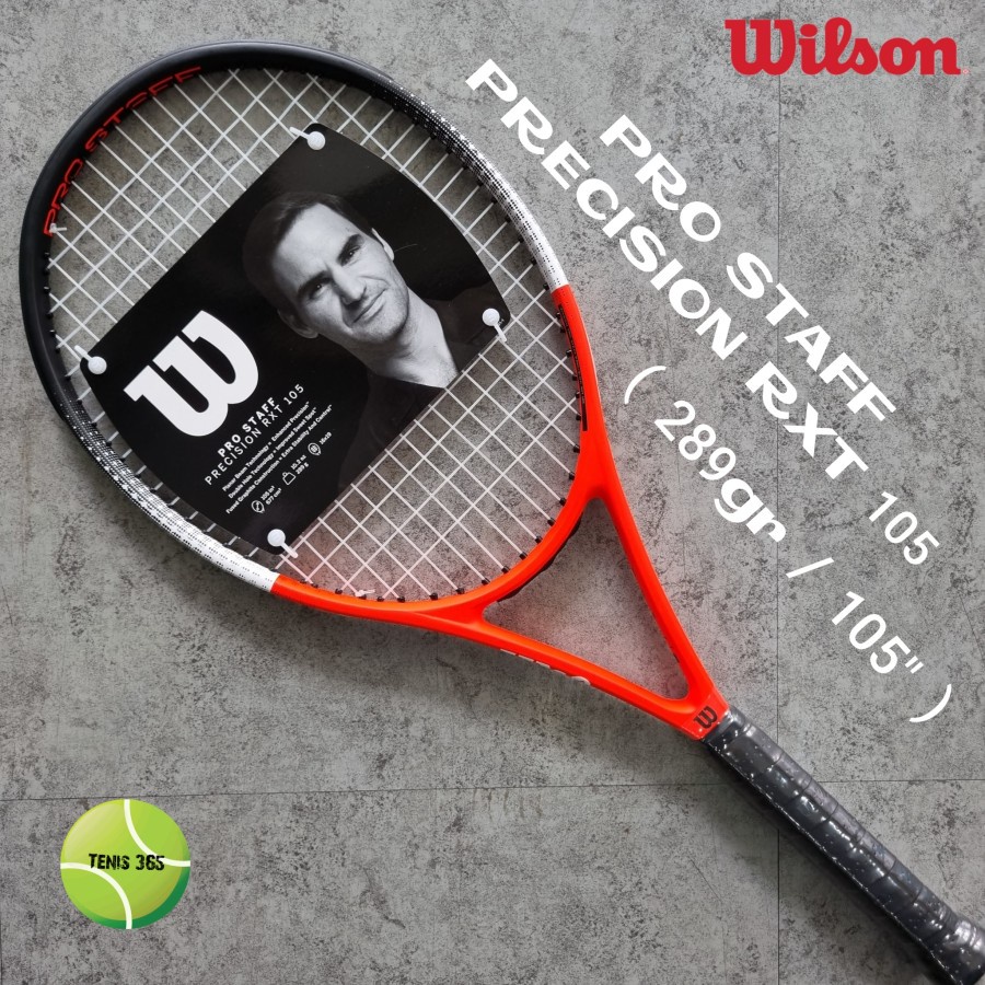 Jual Raket Tenis Wilson Pro Staff Precision RXT 105 ( 289gr / 105" ) | Shopee Indonesia