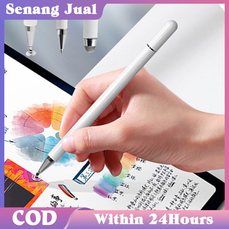 Jual 3 In 1 Capacitive Stylus Pen / Universal Stylus Pen Untuk Tulisan ...