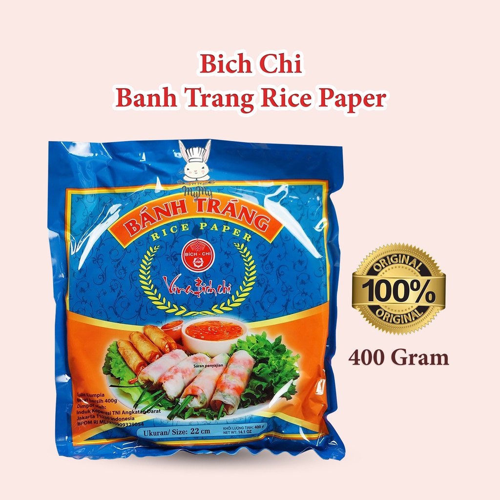 Jual Bich Chi Banh Trang Rice Paper 400 Gram | Shopee Indonesia