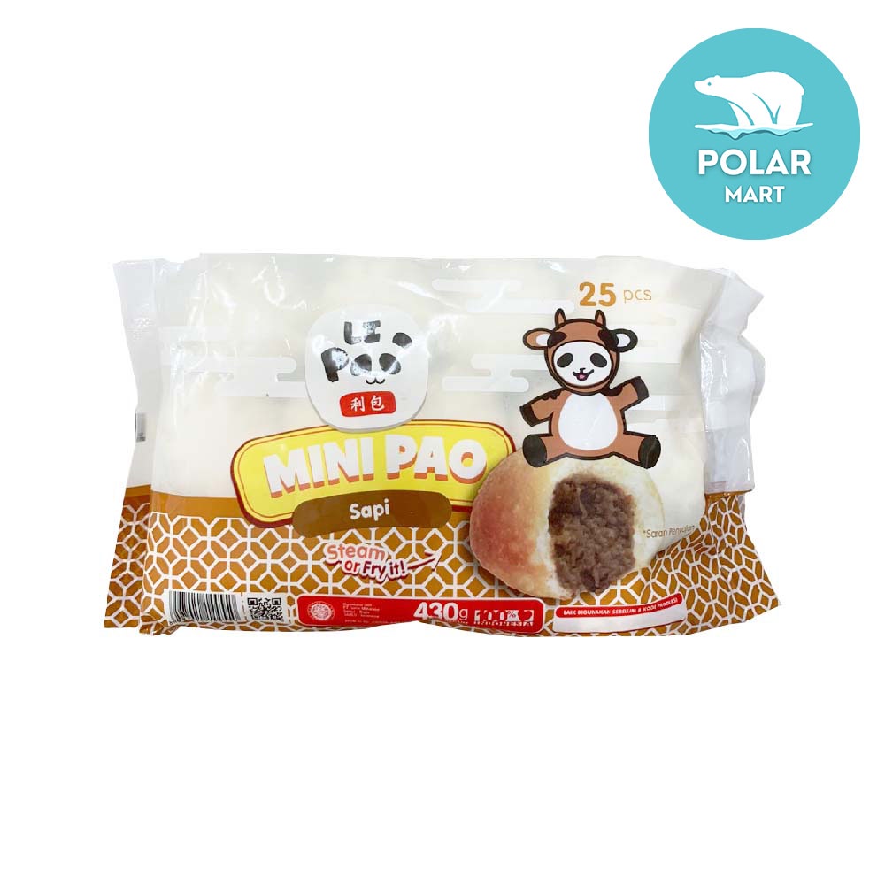 Jual Lipao Mini Pao Rasa Sapi Isi 25 Pcs 430 Gram (FROZEN FOOD BANDUNG ...