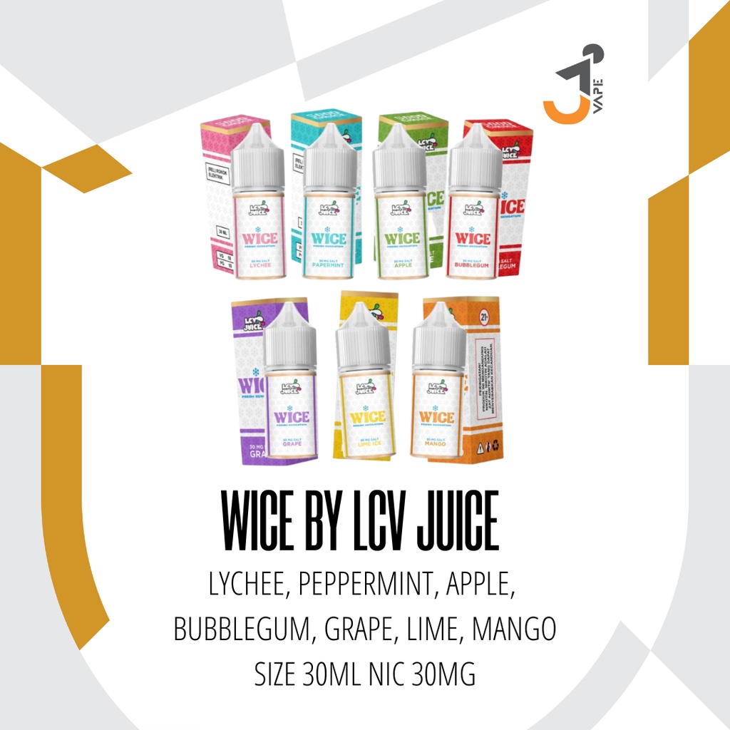 Jual LCV WICE SALTNIC SERIES 30ML 30MG BY LCV JUICE E-LIQUID | Shopee Indonesia