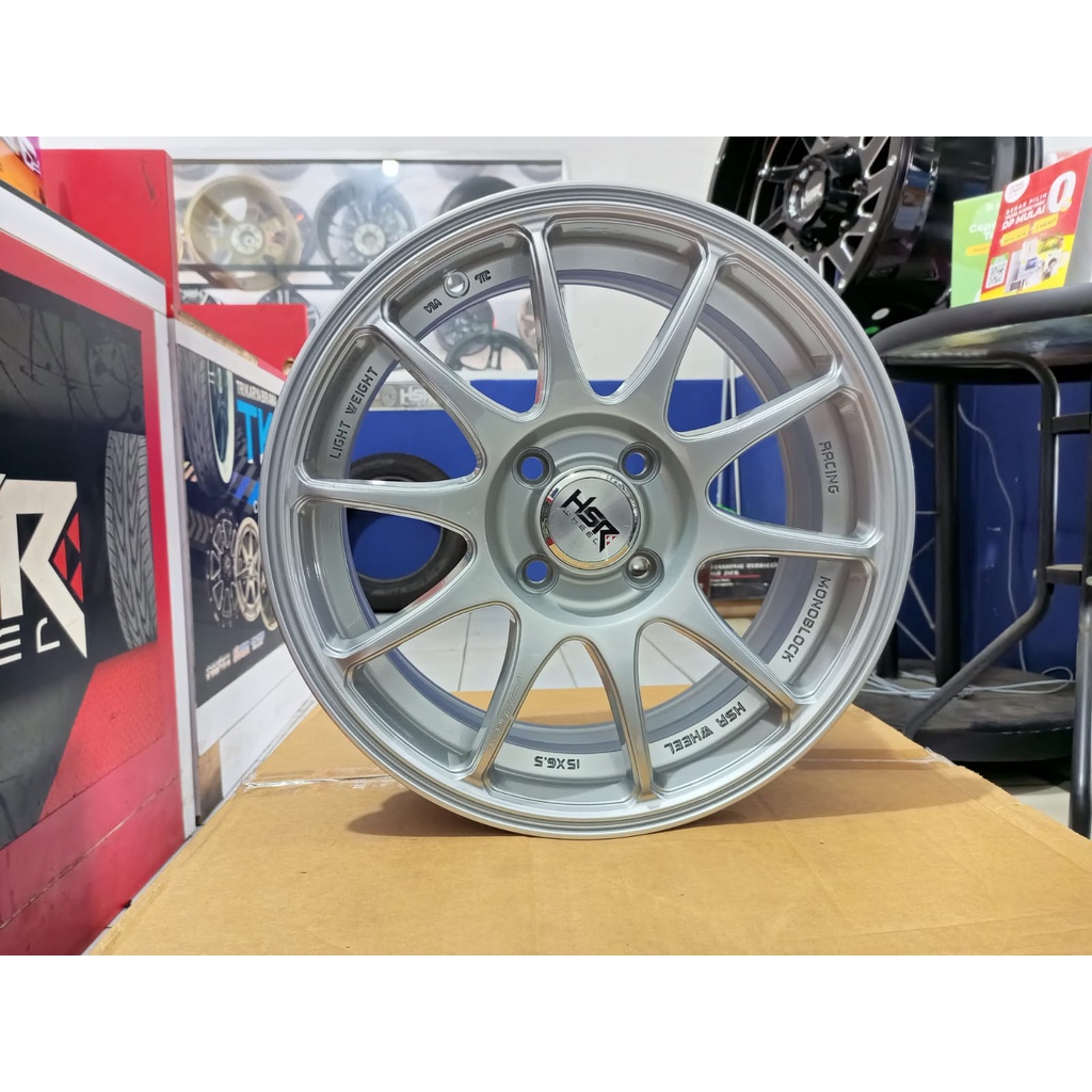 Jual VELG MOBIL RACING HSR RING 15 MOBILIO YARIS ETIOS CAYLA HOLE 4X100 | Shopee Indonesia