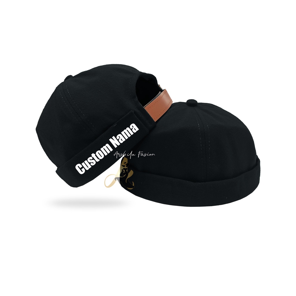 Jual TOPI CAP MIKIHAT CUSTOM TULISAN BORDIR NAMA SENDIRI CUSTOM NAMA ...