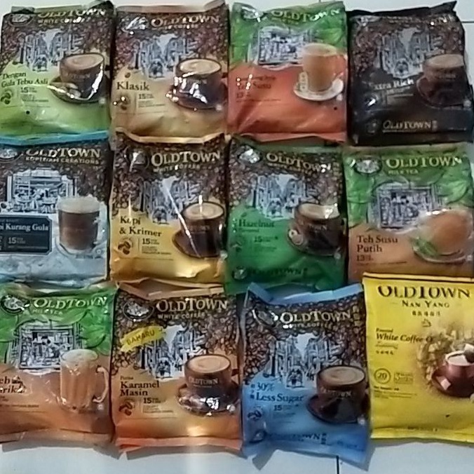 Jual OldTown Teh Tarik/Old Town White Milk Tea/Kopi OldTown White ...