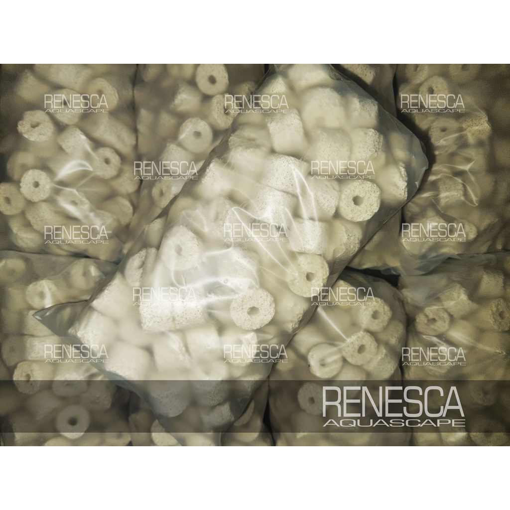 Jual Super Ceramic Bio Ring Rumah Bakteri 1 Kg - Media Filter Kolam ...