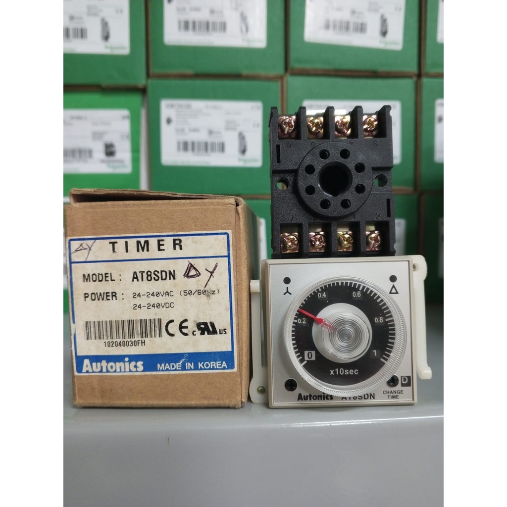 Jual Autonics AT8SDN Timer Star delta Original | Shopee Indonesia
