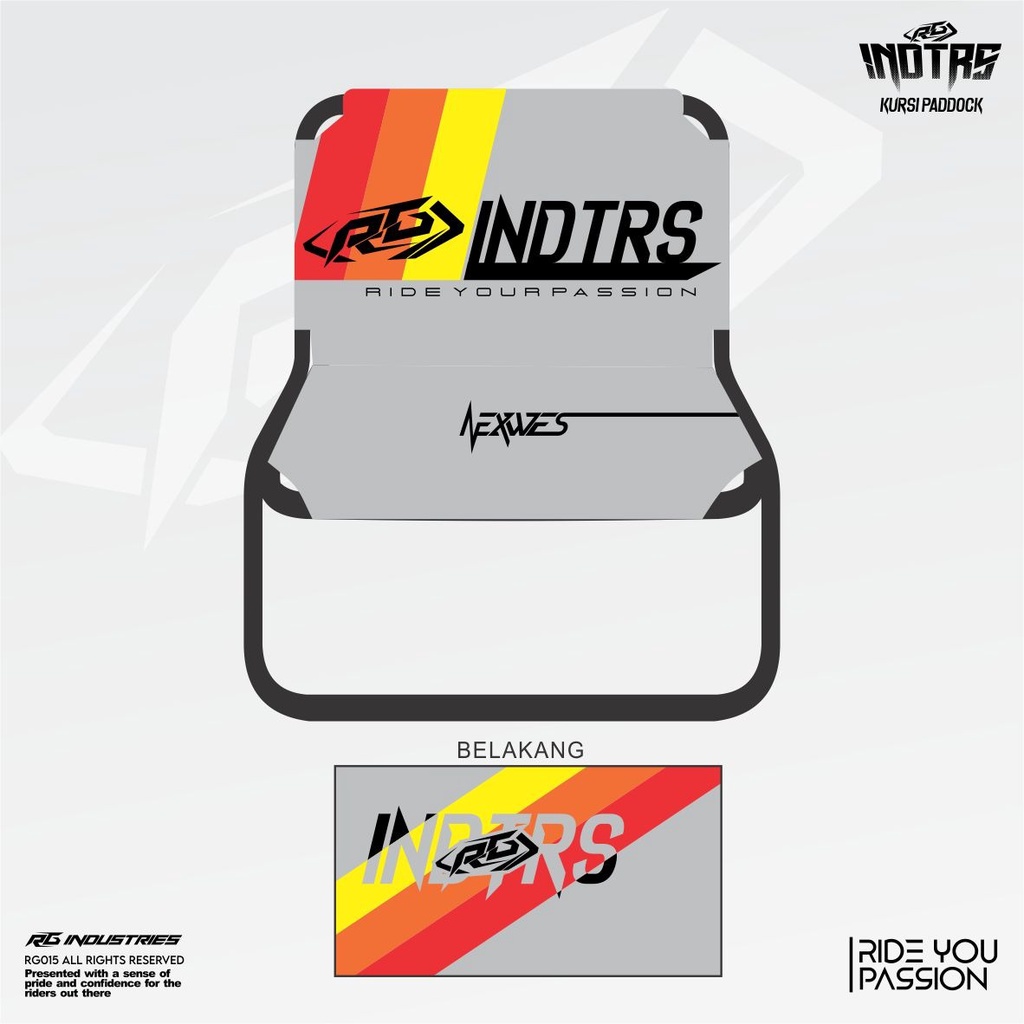 Jual Kursi Paddock Balap/Kursi Lipat/Kursi Paddock Rg Industries ...
