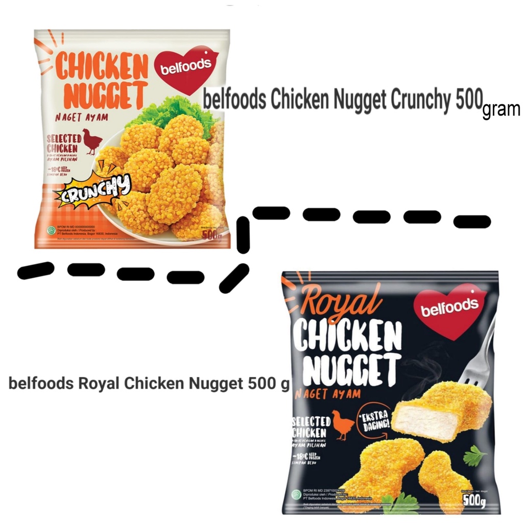 Jual BELFOODS NUGGET 500G | Shopee Indonesia