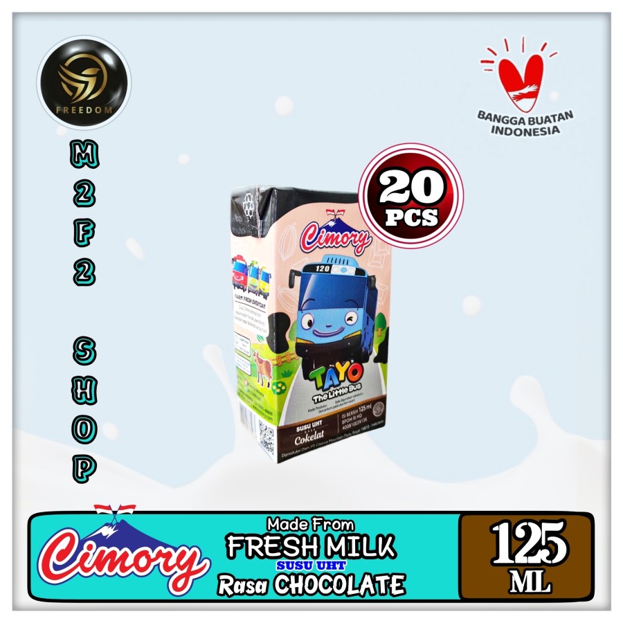Jual Susu Cimory Fresh Milk Kotak UHT Cokelat | Chocolate Original ...