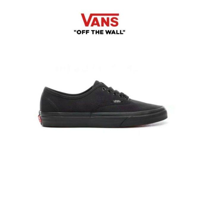 Jual Vans Authentic Full Black Classic Original | Shopee Indonesia