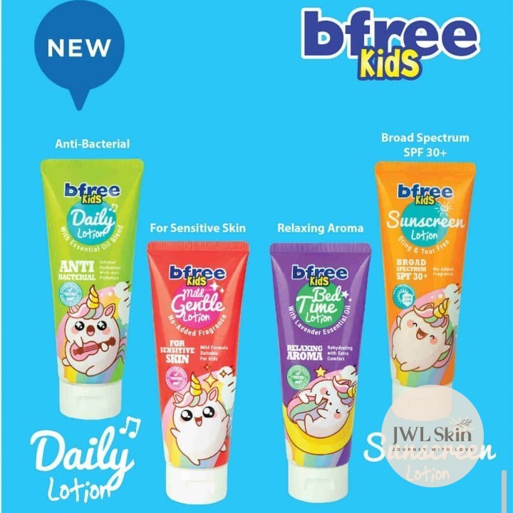 Jual BFREE Kids Lotion Anak 100 ml Tekstur Dengan Essential Oil ...