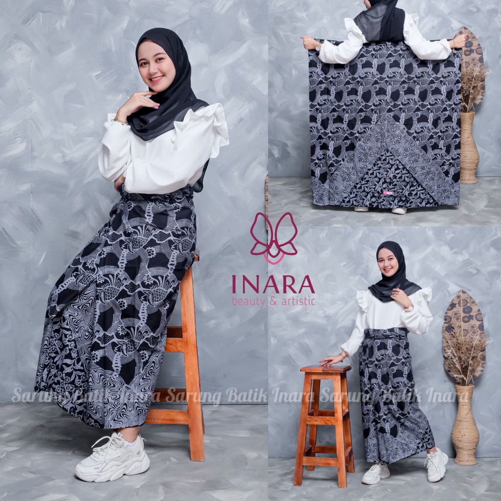 Jual sarung Batik Inara sarung Batik cap asli khas pekalongan | Shopee ...