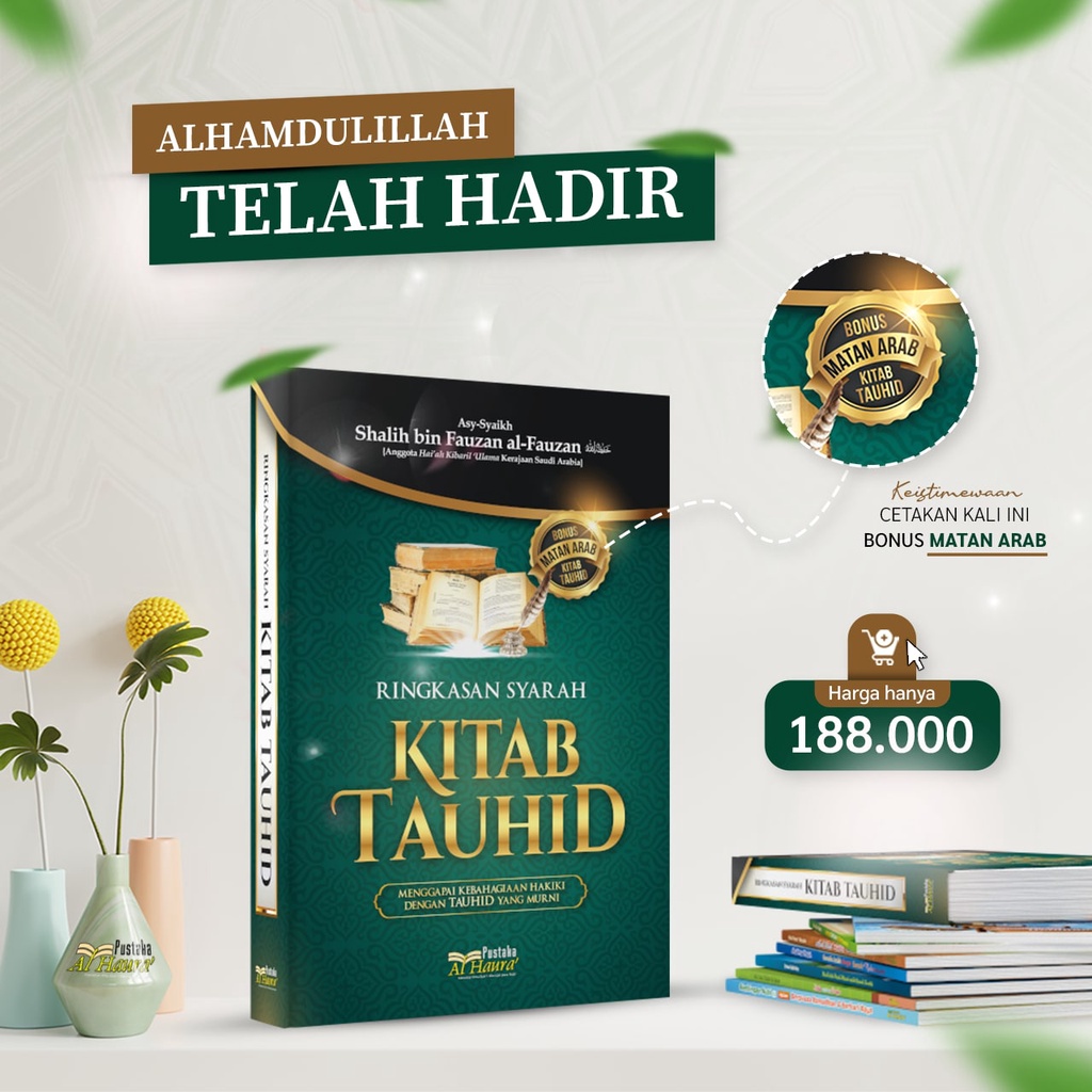 Jual Buku Ringkasan Terjemah Syarah Kitab Tauhid Al Haura | Shopee ...