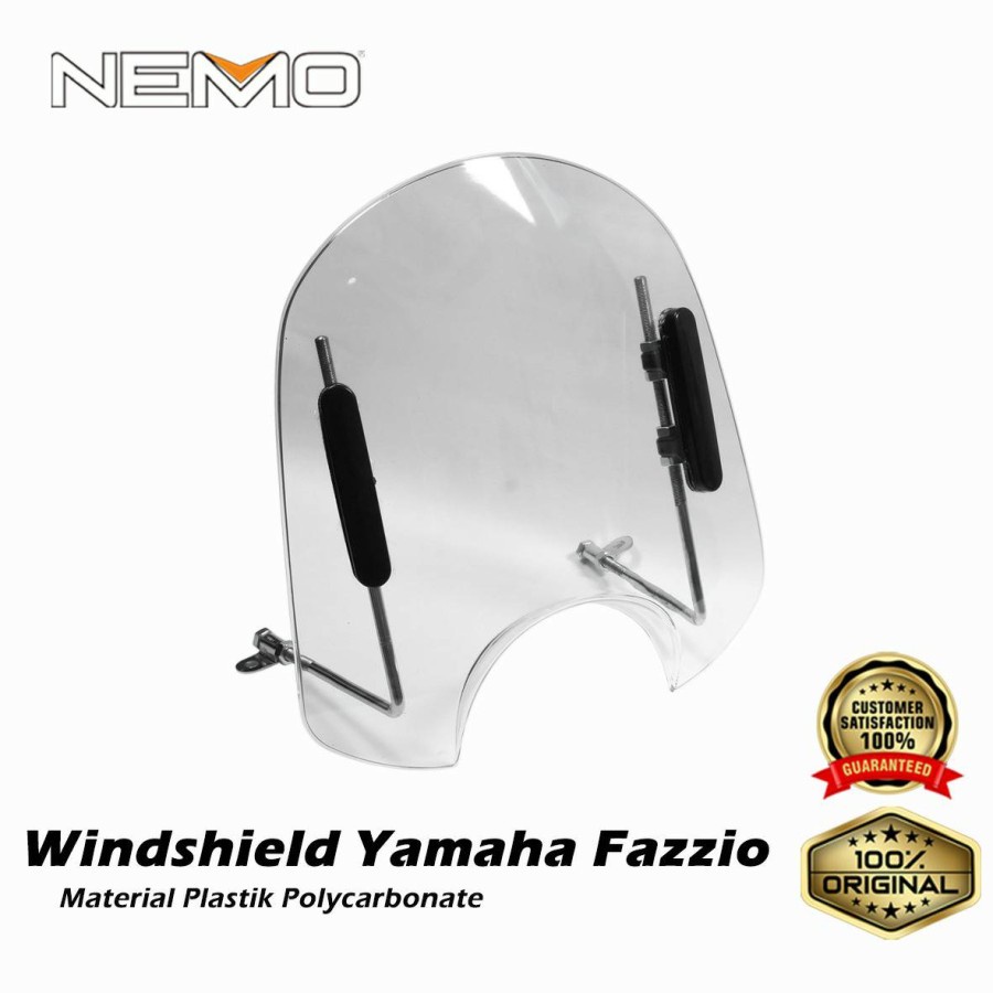 Jual WINDSHIELD VISOR NEMO TIPE ALFA YAMAHA FAZZIO | Shopee Indonesia