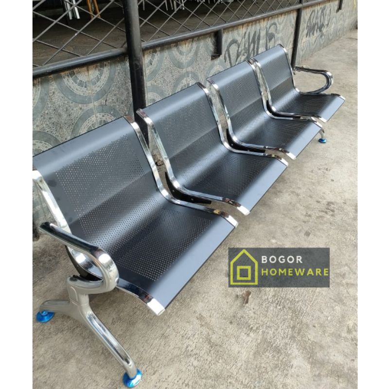 Jual (KHUSUS BOGOR) KURSI TUNGGU KURSI BANDARA 3 DUDUKAN 4 DUDUKAN ...