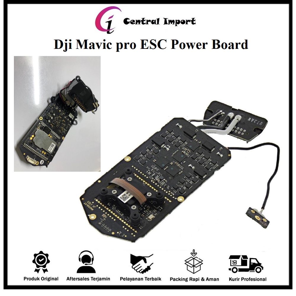 Jual Dji Mavic ESC Power Board With Fan - Dji Mavic Pro Flight ...