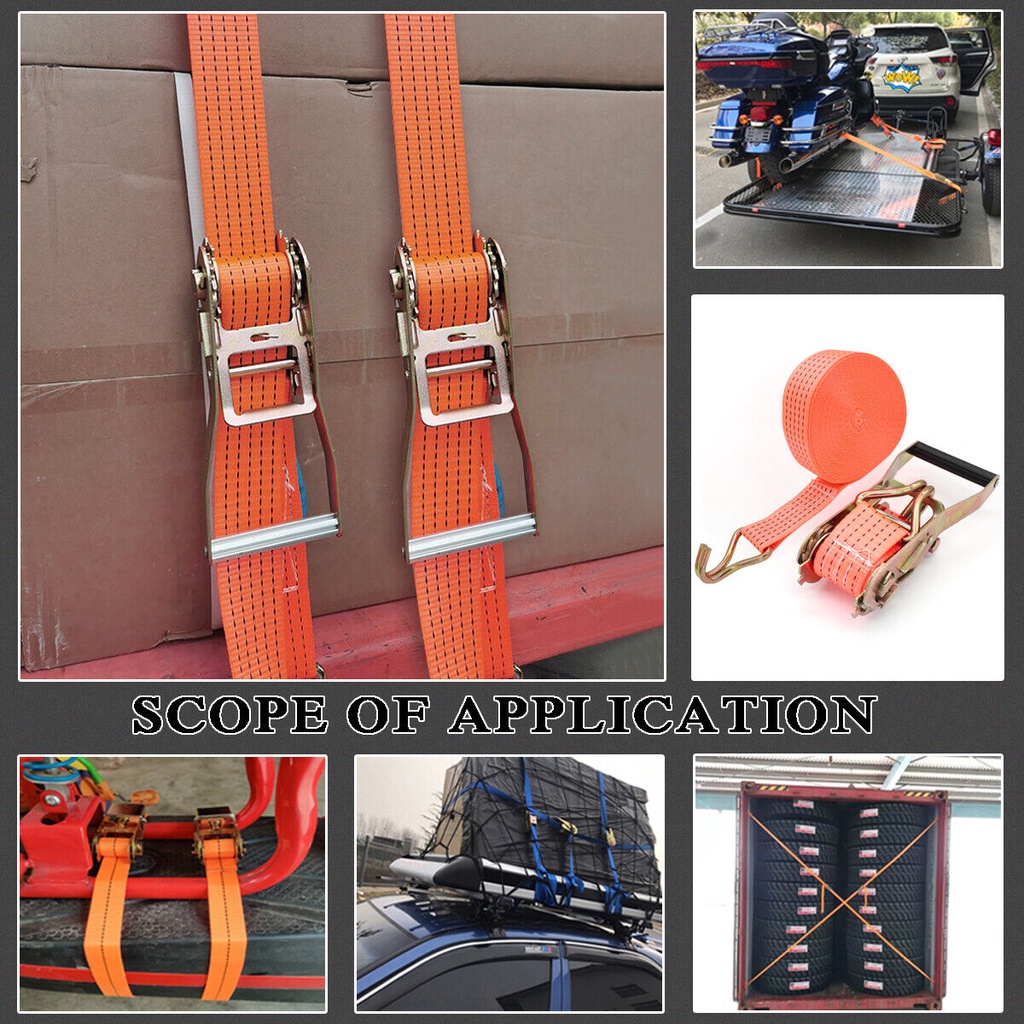 Jual ALAT TALI TAMBANG BELT PENGIKAT BARANG PAKET MOTOR CARGO LASHING ...