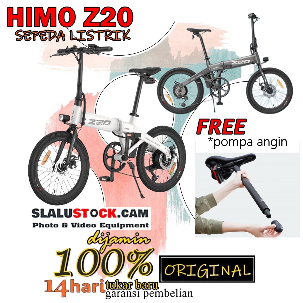 Jual Sepeda Himo Z20 Folding Electric Bike / Sepeda Lipat Elektrik | Shopee Indonesia