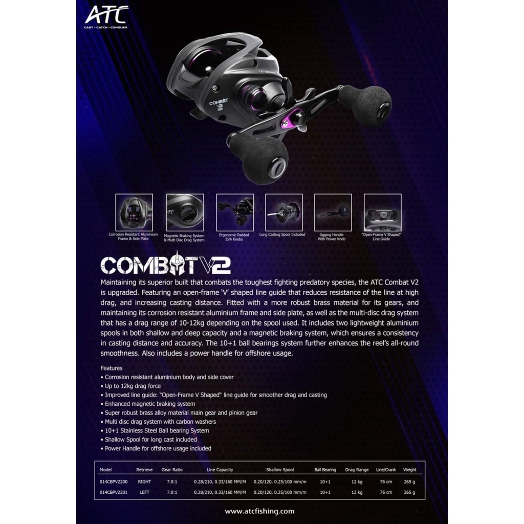 Jual ATC Combat V2 (200/201) | Shopee Indonesia