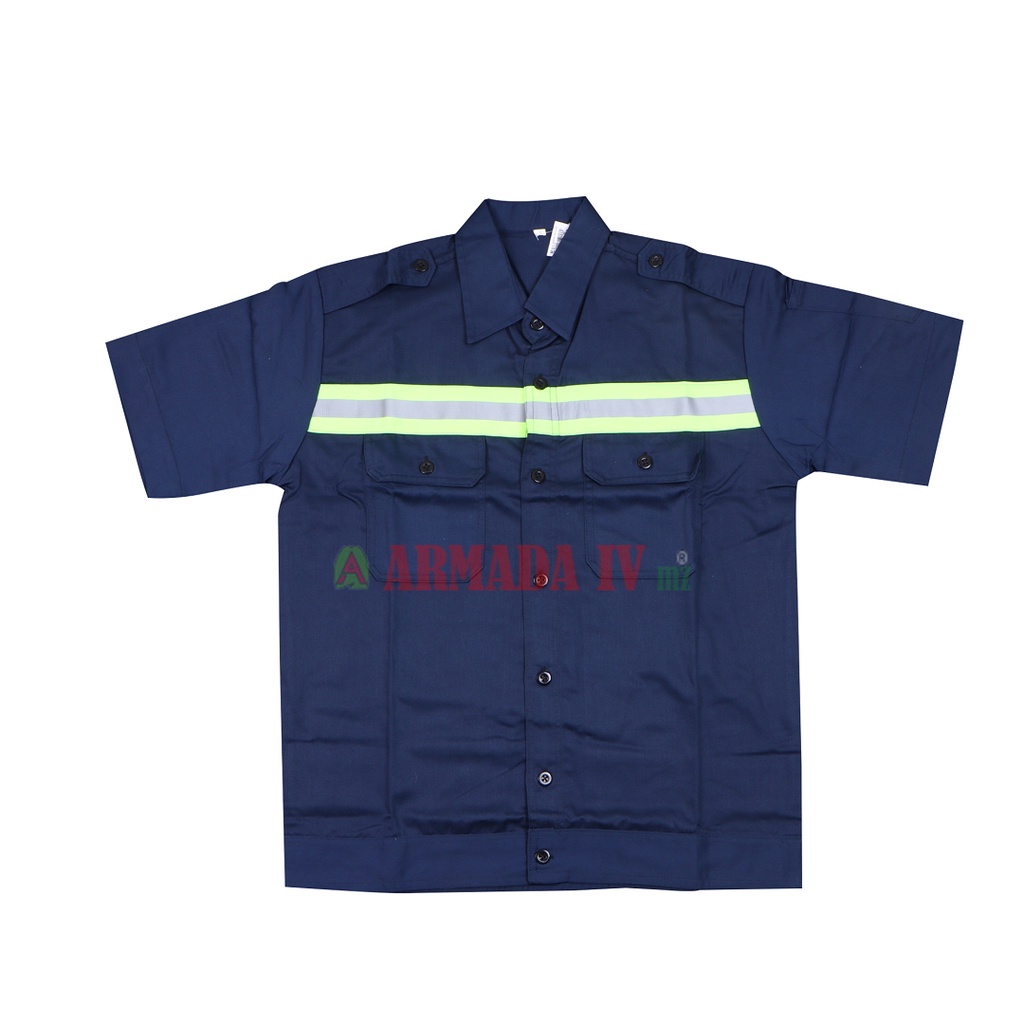 Jual Baju Wearpack PENDEK BIRU DONGKER Scotlet Hijau Baju Kerja Safety ...