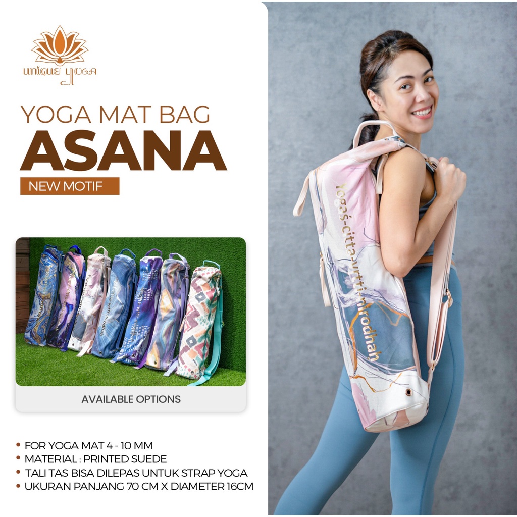 Jual Asana Yoga Bag Mat / Tas Yoga / Yoga Bag / Tas Yoga Premium / Tas ...