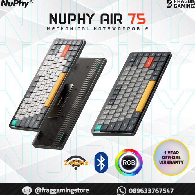 Jual Nuphy Air75 / Air 75 Daylight Twilight Wireless Mechanical ...