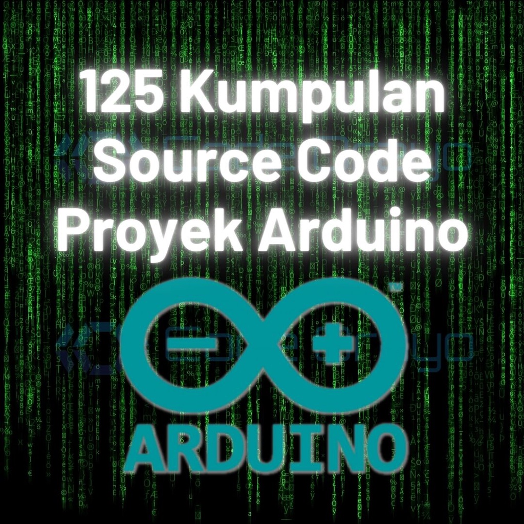 Jual Kumpulan 125 Source Code Proyek Arduino & Software Pendukung ...