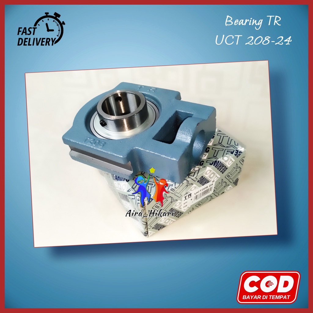 Jual UCT 208 - 24 TR Bearing tarik untuk as 1 1/2 Inch atau 38 mm ( 38,10 ) | Shopee Indonesia