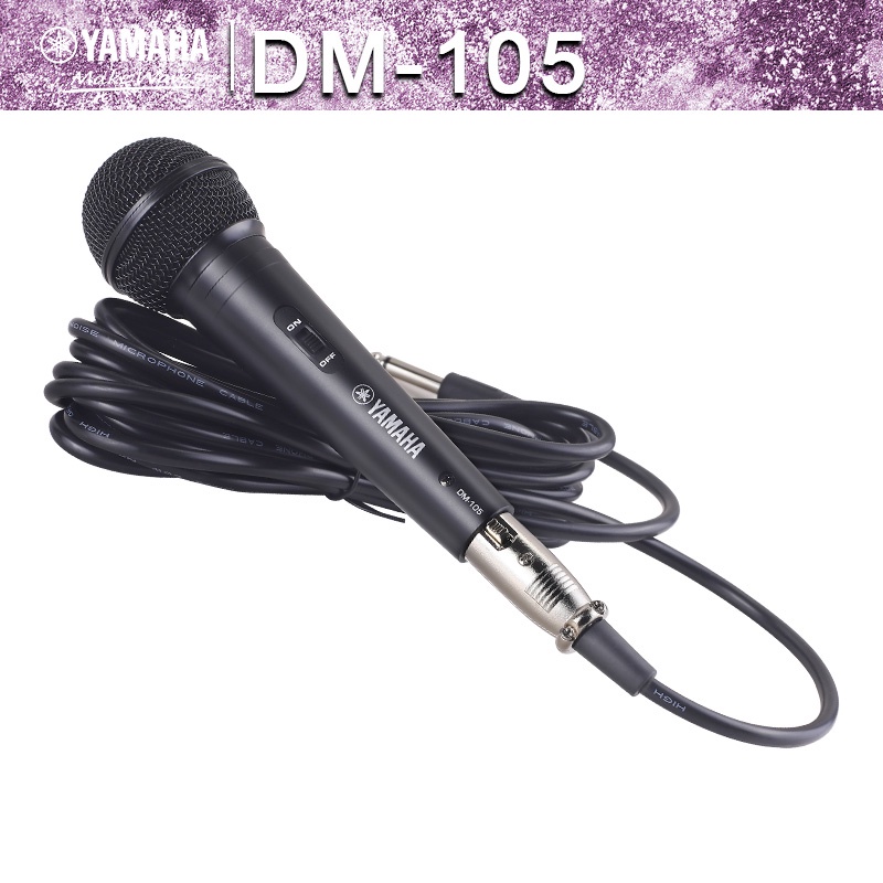 Jual yamaha/original DM-105,wired microphone,mic kabel,microphone kabel ...