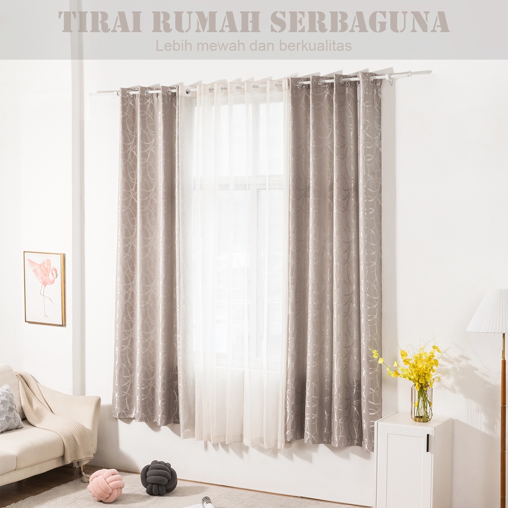 Jual MATOUGUI - GORDEN | TIRAI POLOS | MODERN UNTUK RUANG TAMU TIRAI ...