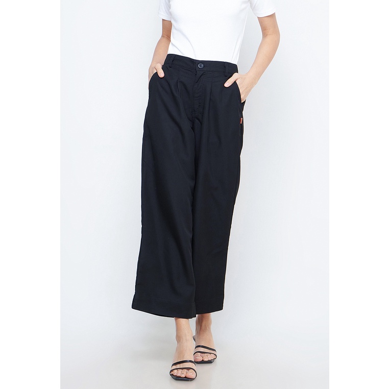 Jual DUST Celana Kulot Nurija Hitam Comfease (D. 3972) | Shopee Indonesia