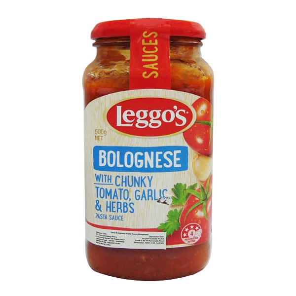 Jual LEGGOS BOLOGNESE PASTA SAUCE 500 GR | Shopee Indonesia