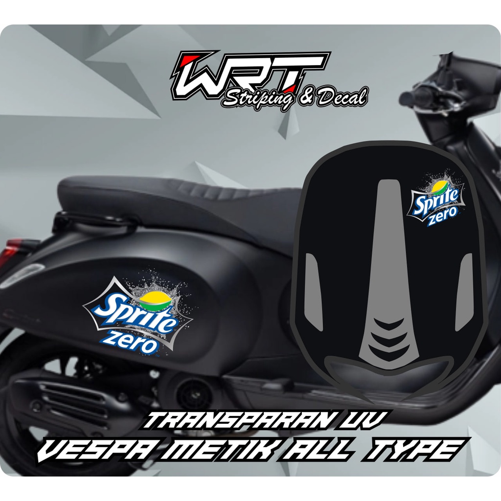 Jual Stripipng Stiker Transparan Vespa Matik/Sprit/LX/Universal Motif ...