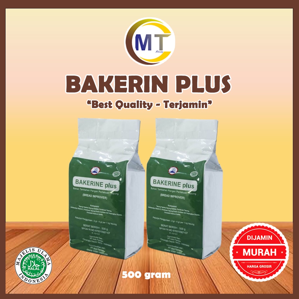 Jual Bakerin Plus 500 gram | Ragi Instan | Dry Yeast Instant | Ragi ...