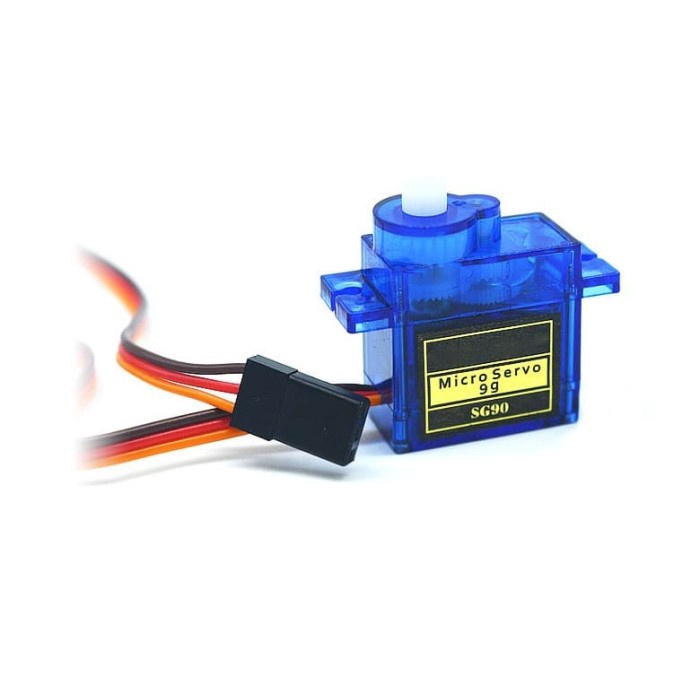 Jual Micro Servo Motor Mikro Servo motor SG90 RC boat Robot Helicopter ...