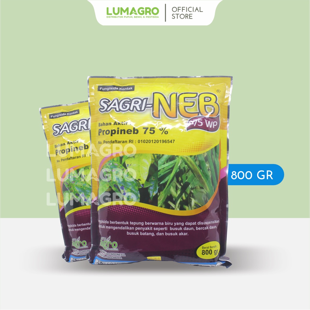 Jual Fungisida Sagri Neb 75 WP 800gr Propineb Pembasmi Penyakit Jamur ...