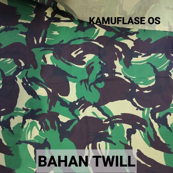 Jual Bahan Kain Loreng Army Kain Drill Twill Kain Banser Tni Ad Au Pp ...