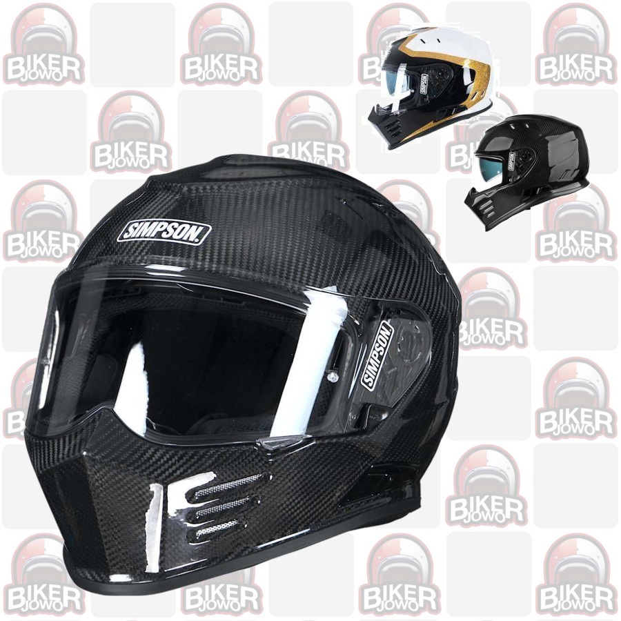 Jual Helm Simpson Venom Ghost Bandit Carbon - Solid Colour | Shopee ...